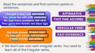 past-simple-tense-classroom-posters-clt-communicative-language-teach ...