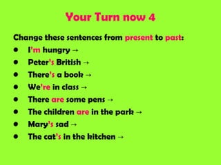 Past simple-to-be | PPT