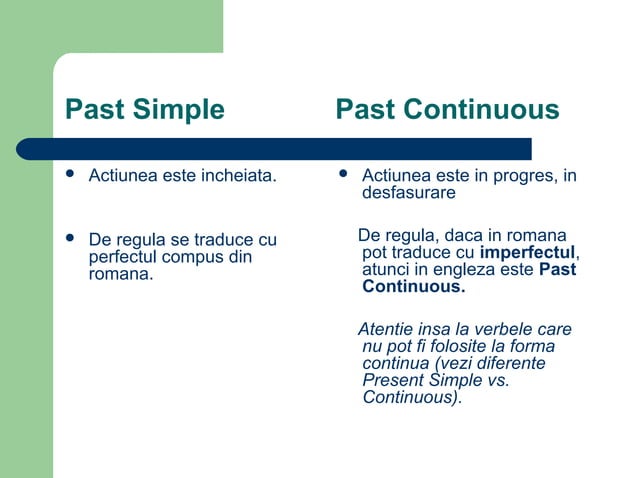 Past simple-vs-past-continuous | PPT