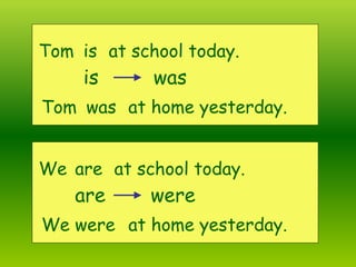 ESL 0801 Week 1 Past simple-was/were-grammar-guides 48601 | PPT