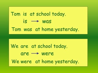 Past simple-was were-grammar-guides | PPT