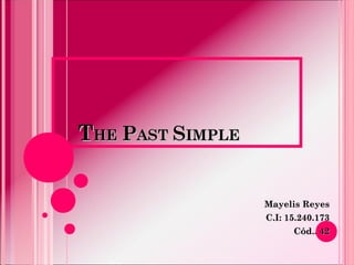 Past simple presentation | PPT