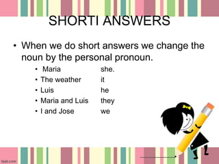 Past tense verb to be | PPTX