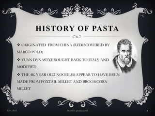 Pasta | PPTX