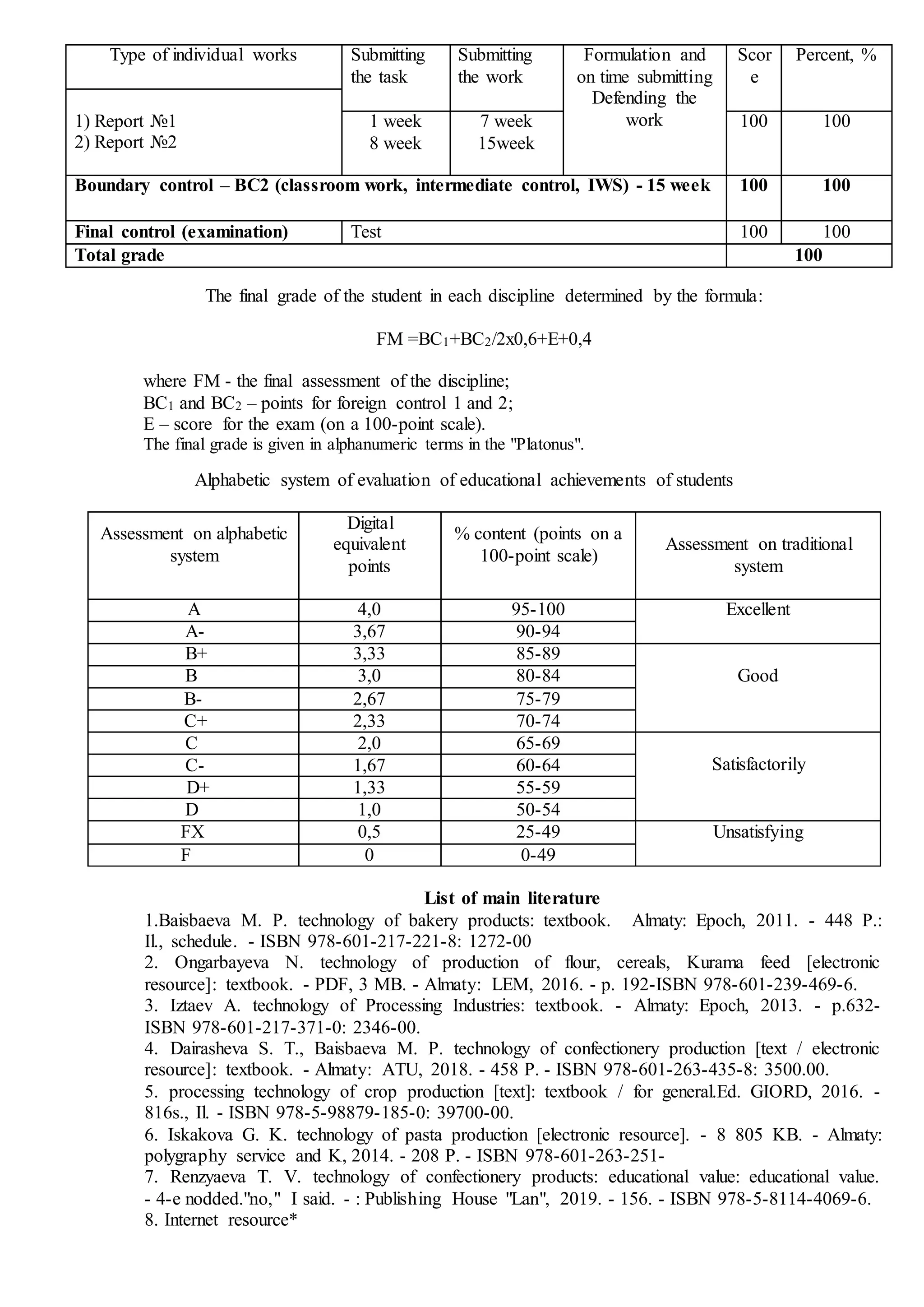 Pasta | DOCX | Educational Assessment | Education