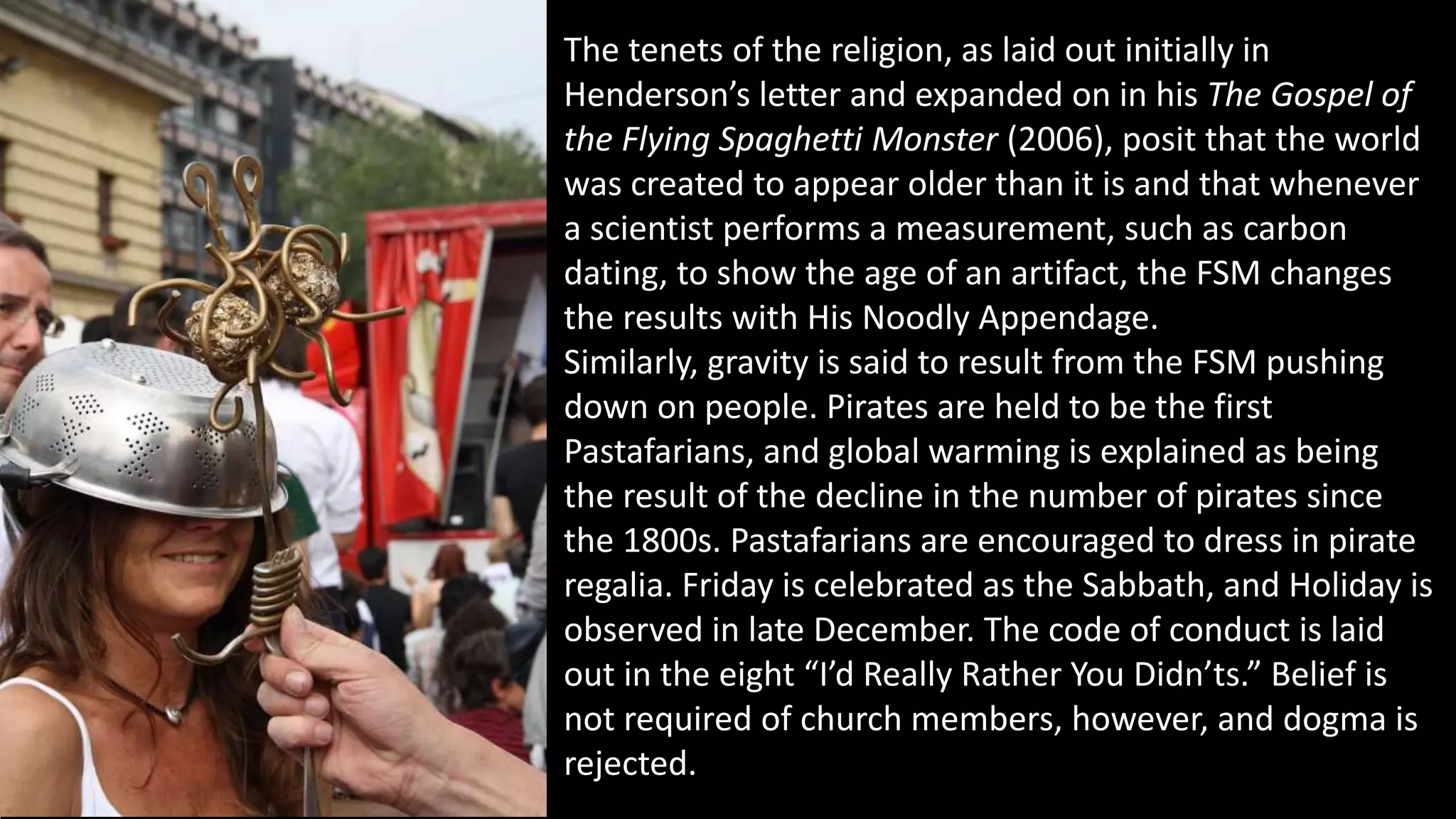 Flying Spaghetti Monster | PPTX