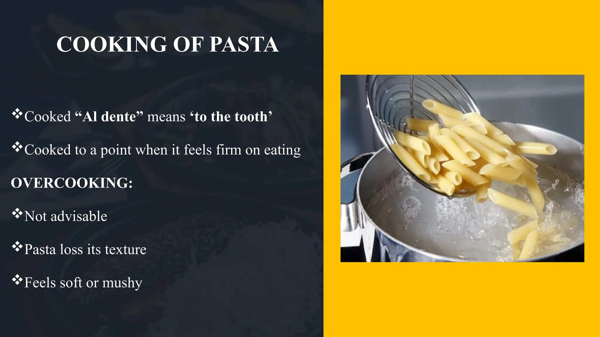 Pasta, types, ingredients, mixing operation, extrusion, importance ...