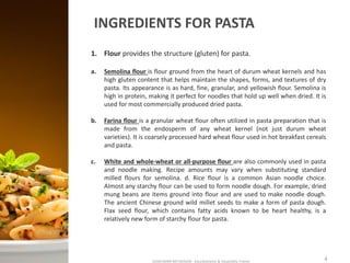 PASTA - OVERVIEW | PDF
