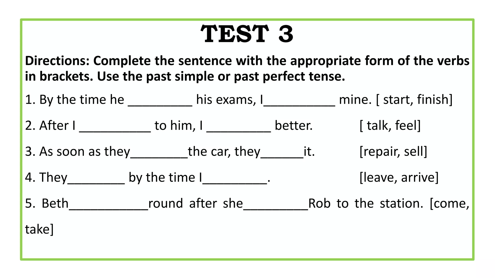 PAST AND PAST PERFECT TENSE.pptx