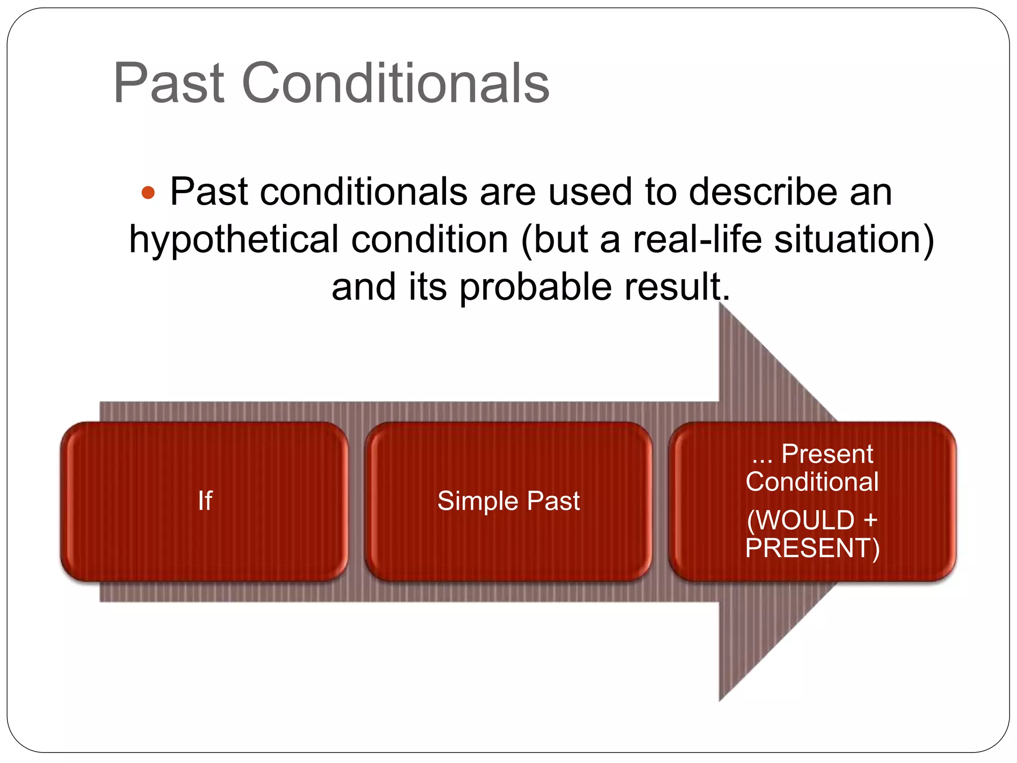 Past conditionals | PPTX