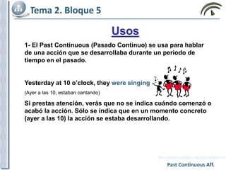 Past Continuous Affirmative | PPT