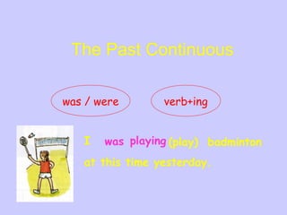 Past continous grammar examples | PPT