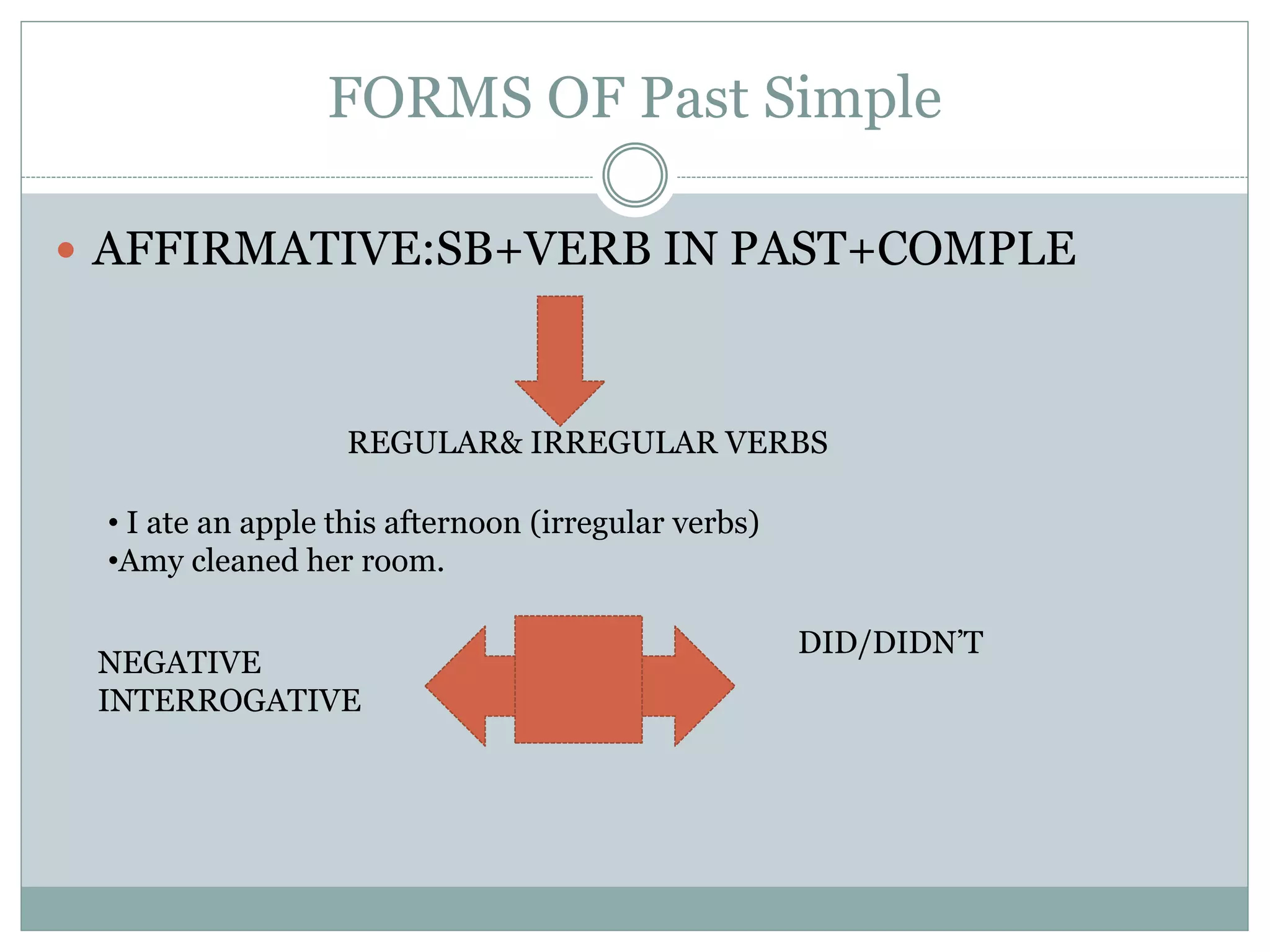 Past continous vs past simple | PPTX
