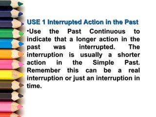 Past continuos | PPT