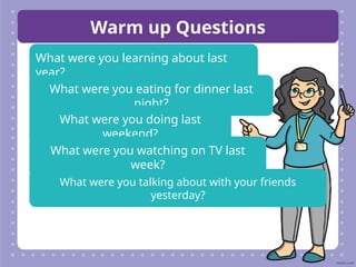 Past Progressive /Continuous Tense pptx | PPT