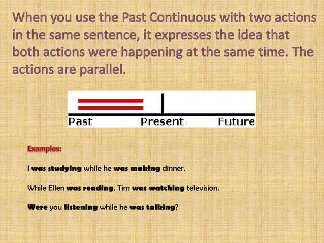 Past continuous | PPTX