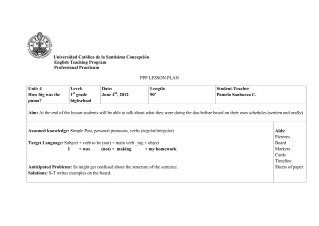 Past continuous | PPT