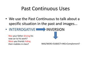 Past continuous | PPTX
