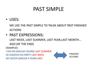 Past continuous | PPTX