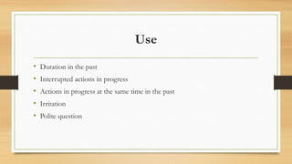 Past continuous | PPTX