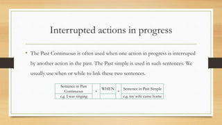 Past continuous | PPTX