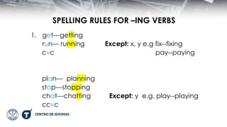 Past Continuous or past progressive explanation | PPTX