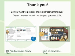 Past Continuous.pptx Everything about ir and games, perfect design | PPTX