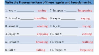 PAST CONTINUOUS and Past simple.ppsx