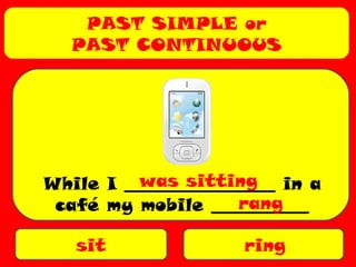 Past continuous and past simple game | PPT