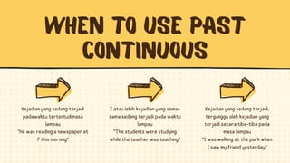 PAST CONTINUOUS .pptx | Free Download