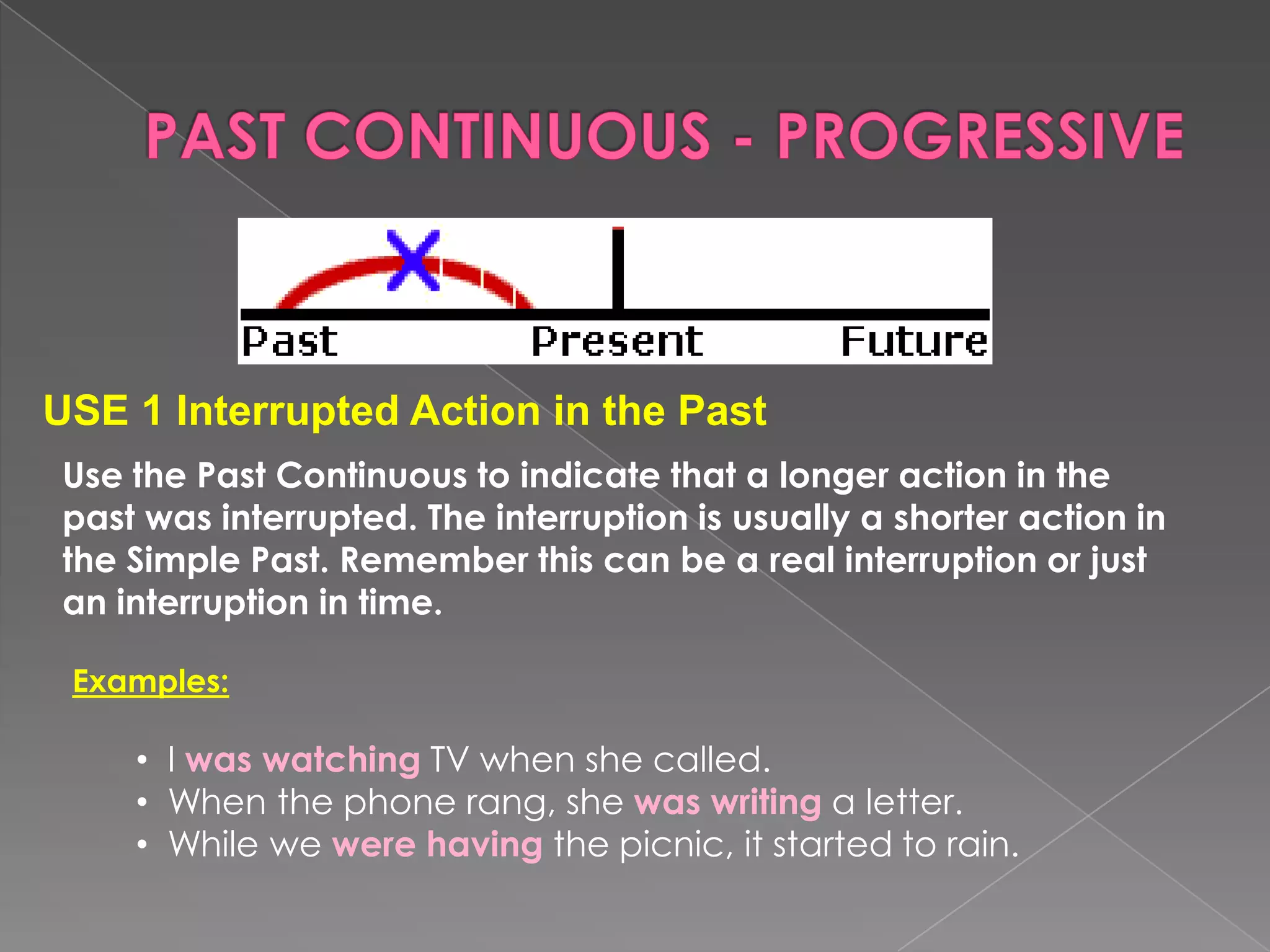Past continuous or progressive review | PPT