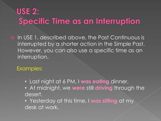 Past continuous or progressive review | PPT