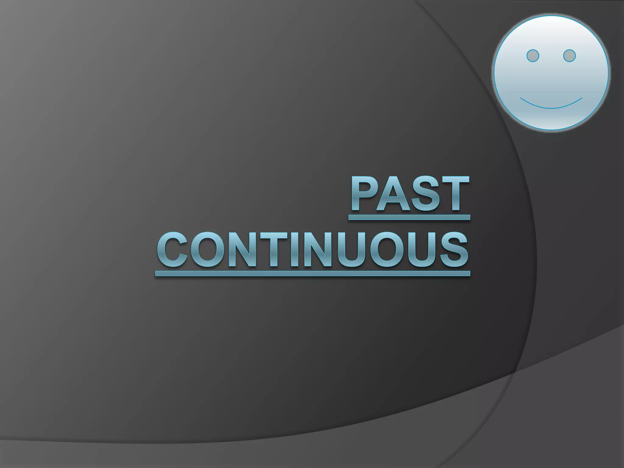 Past continuous presentation | PPTX