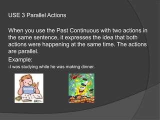 Past continuous presentation | PPTX
