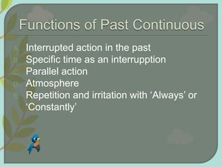 Past continuous tense | PPT