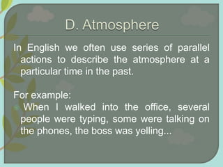 Past continuous tense | PPT