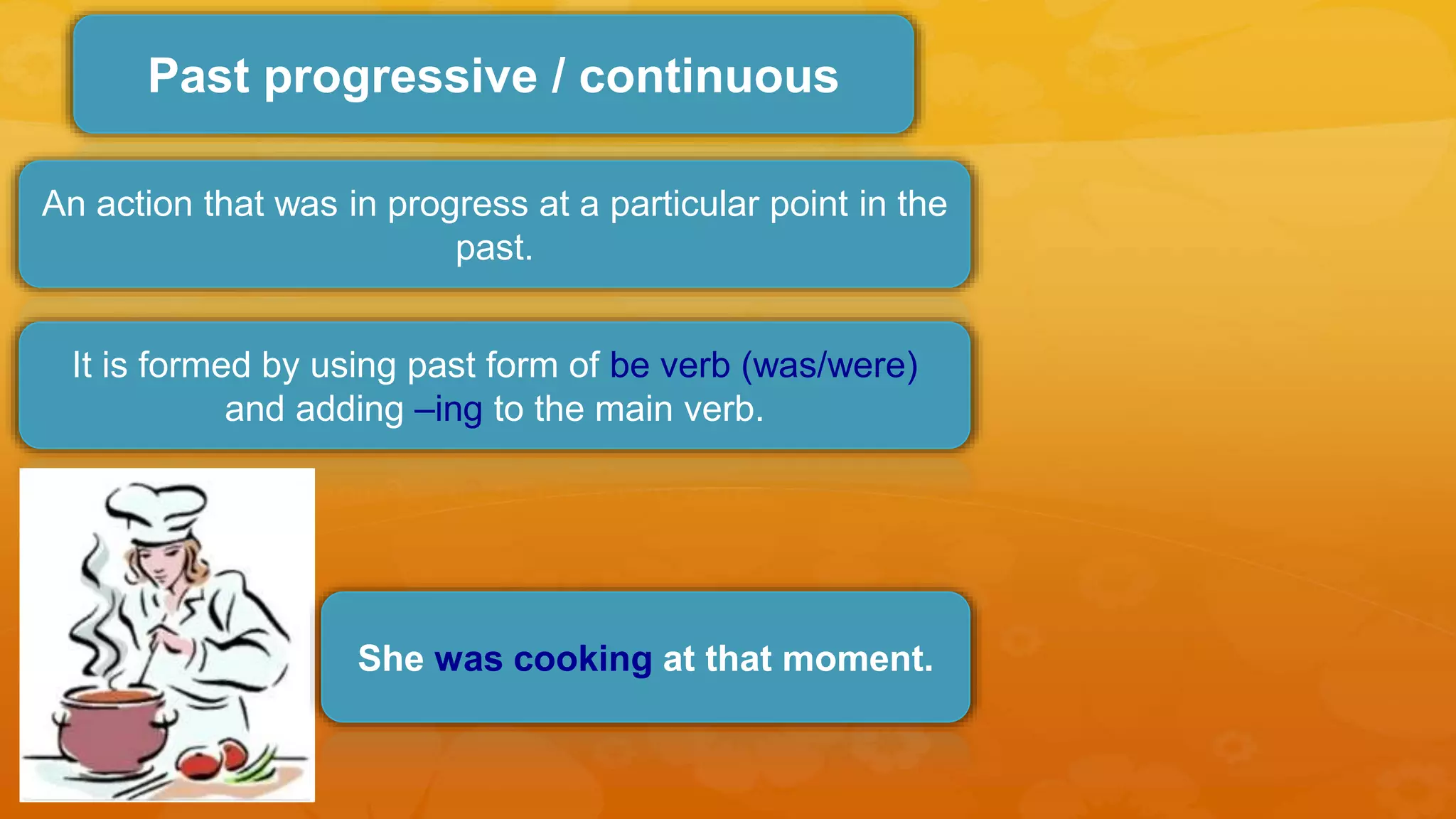 #learningisfun #englishgrammar Tenses | Past Progressive or Continuous ...
