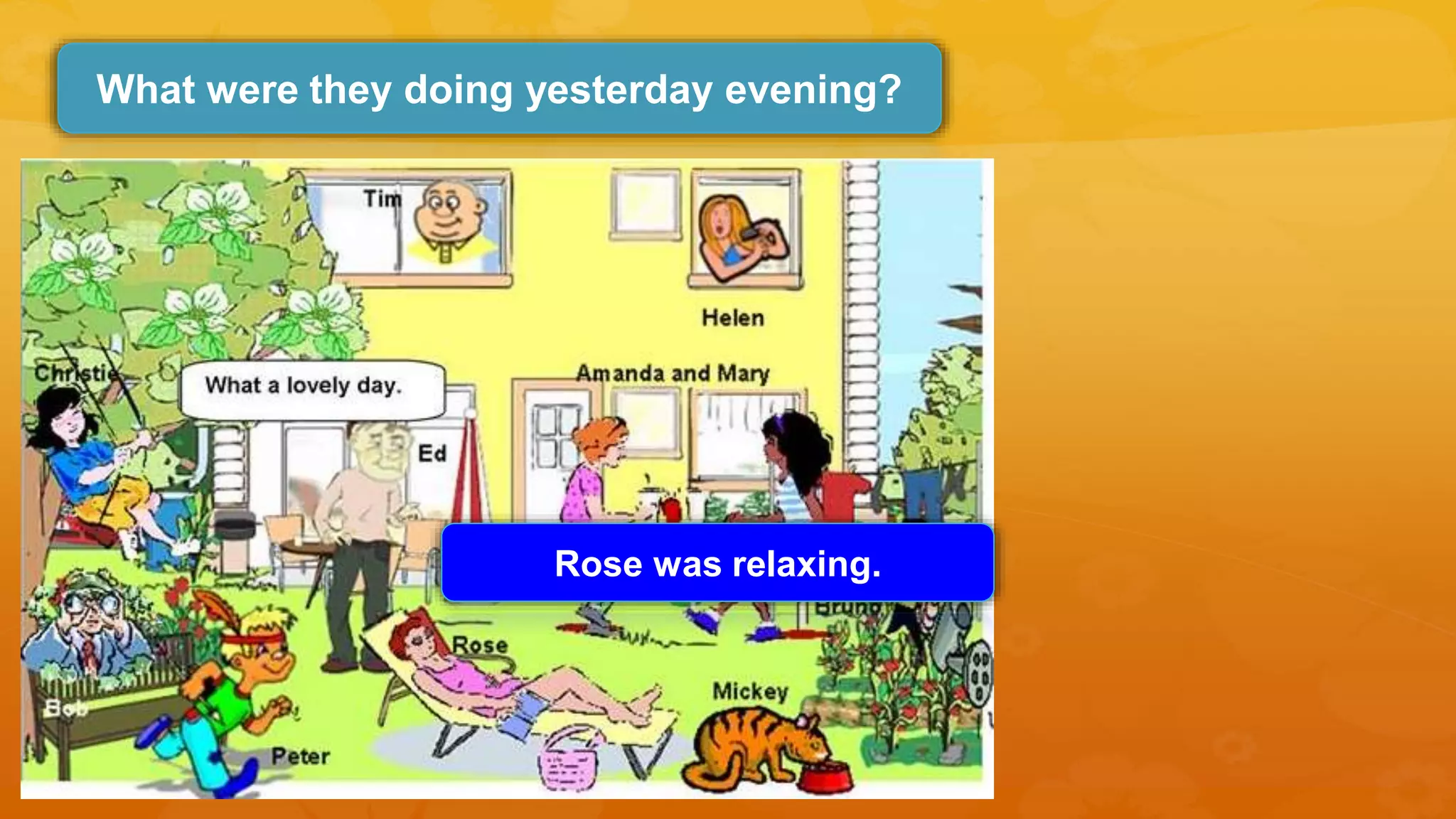#learningisfun #englishgrammar Tenses | Past Progressive or Continuous ...