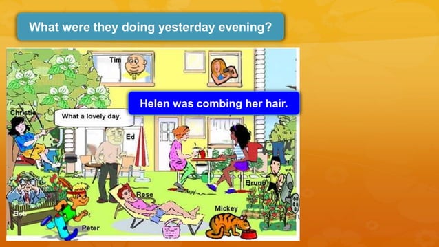 Learningisfun Englishgrammar Tenses Past Progressive Or Continuous Tense Lesson 5 Ppt