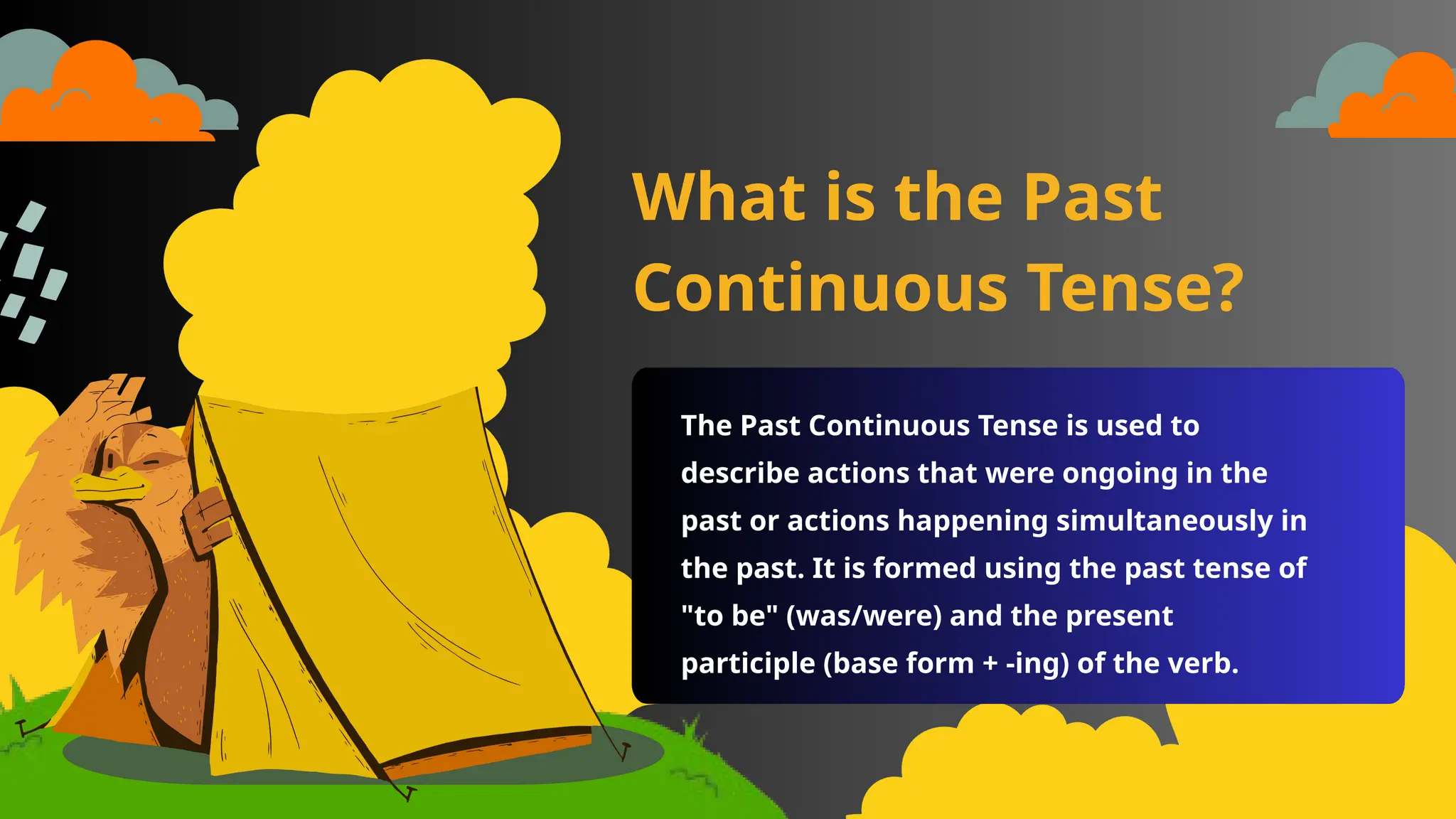 Past Continuous Tense and continuos tens | PPTX