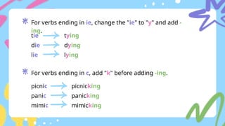 Past Continuous Tense Presentation in Blue Green Cute Style.pptx