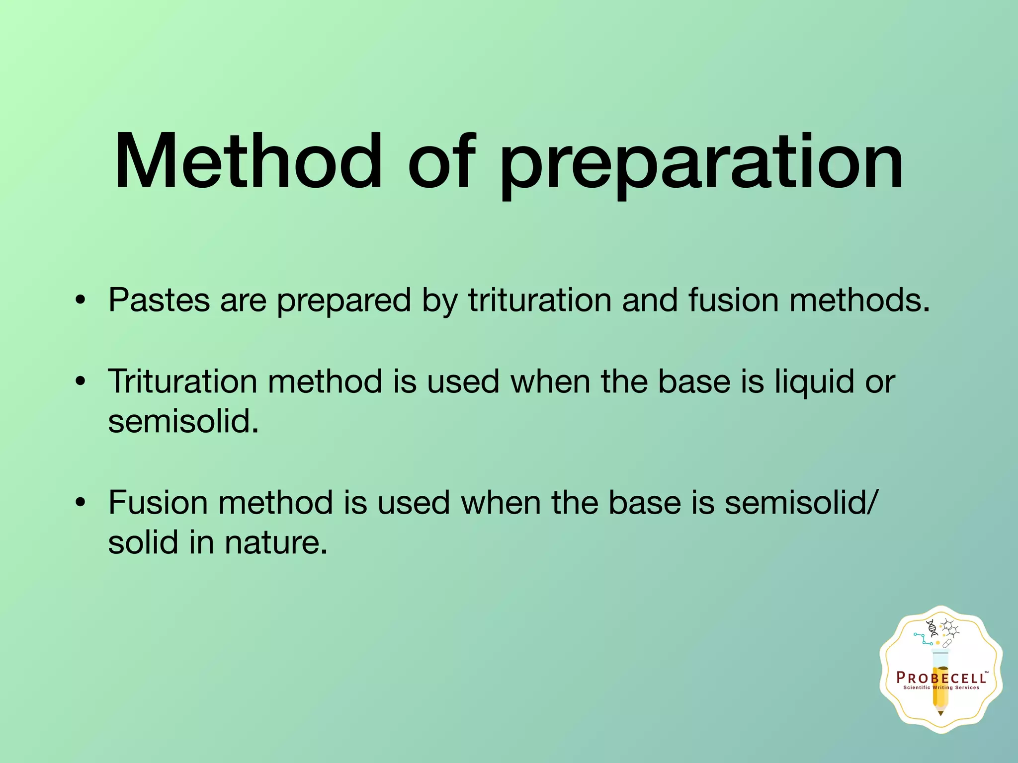 Semisolid dosage forms: Paste and Jellies | PDF