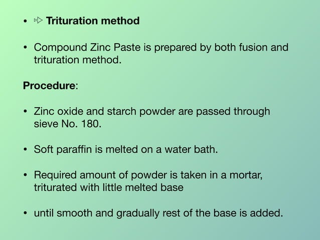 Semisolid dosage forms: Paste and Jellies | PDF | Skin and Dermatology ...
