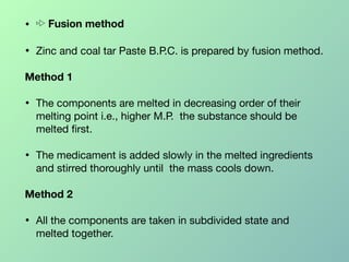 Semisolid dosage forms: Paste and Jellies | PDF