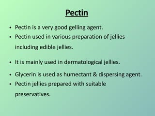 Semisolid dosage forms: Paste and Jellies | PDF