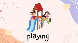 CVC English Action words for toddler and primary | PPTX