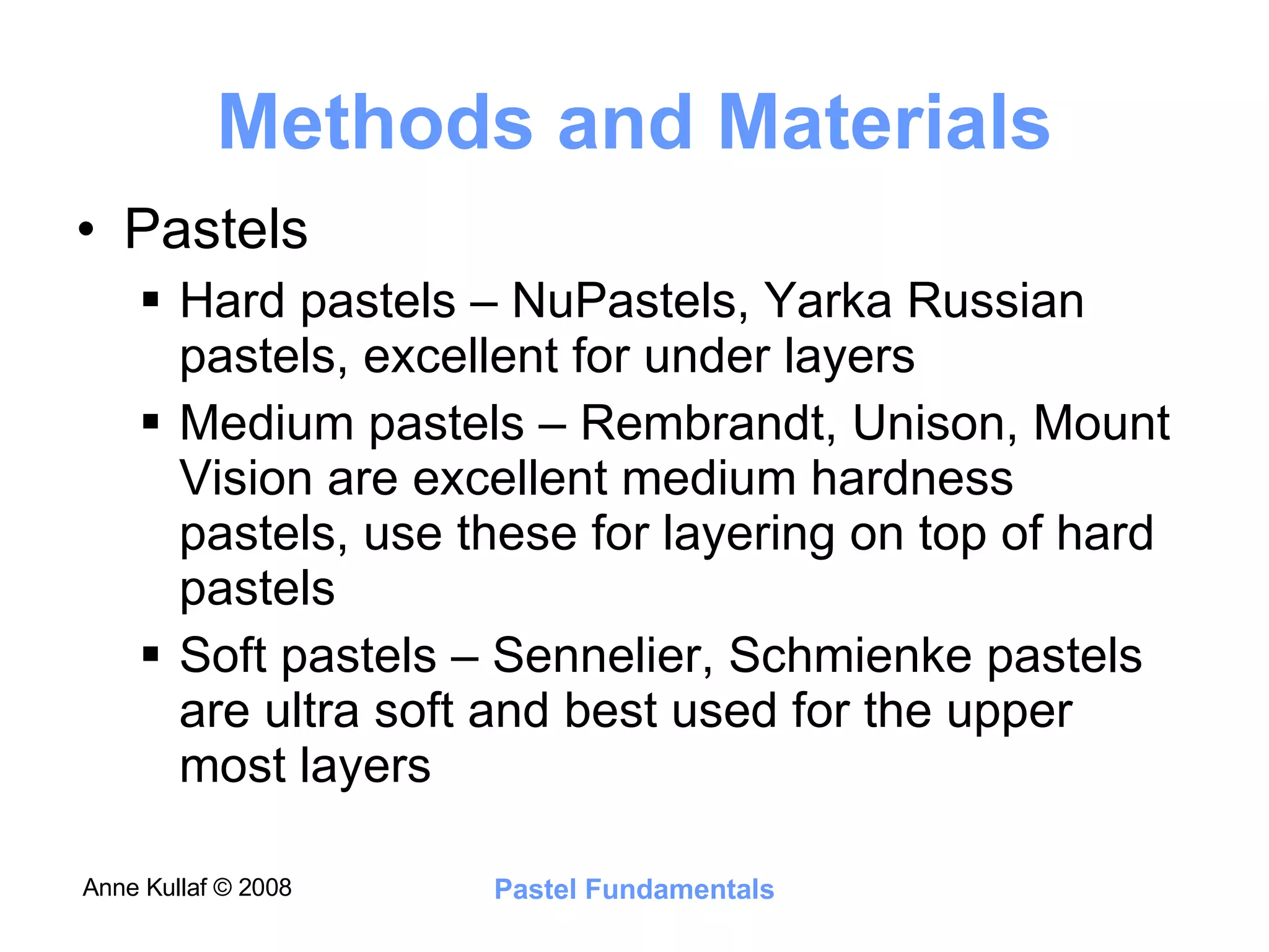 Pastel Fundamentals | PPT
