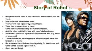 Comparison Between Frankenstein and Robot Movie | PPTX