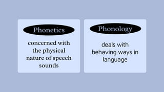 Phonetics vs Phonology | PDF