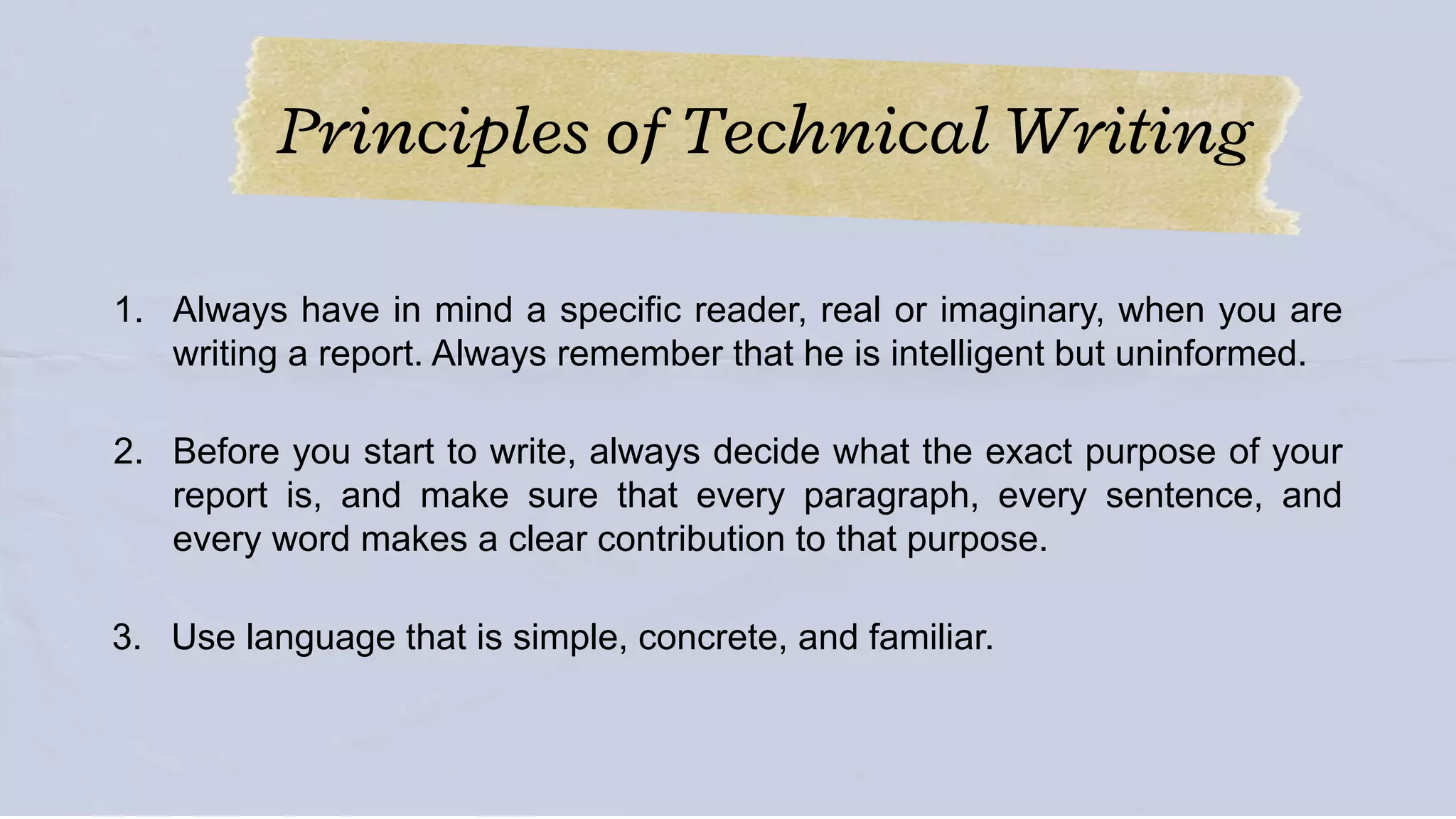 Introduction to Technical Writing | PPTX